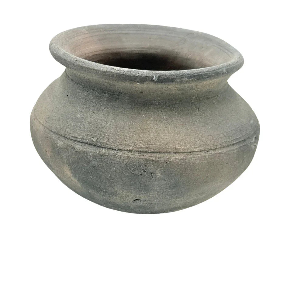 Indian Gray Clay Pot – Berbere Imports